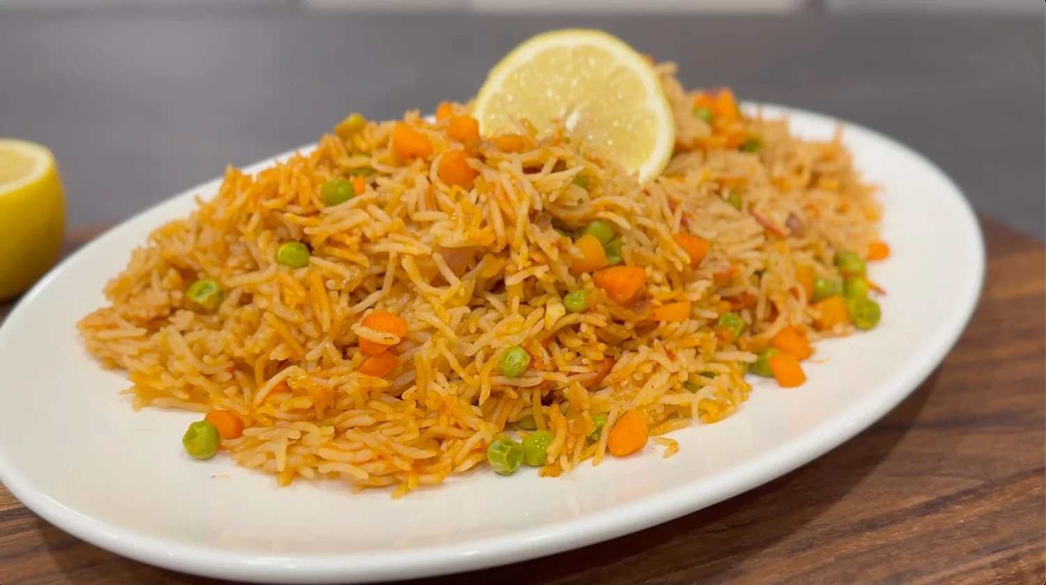 Restaurant-Style Mexican Tomato Rice — Cooking with Anadi