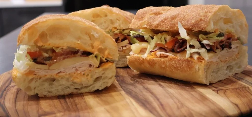 Baked Cheesy Deli Chicken Sandwich — Cooking with Anadi