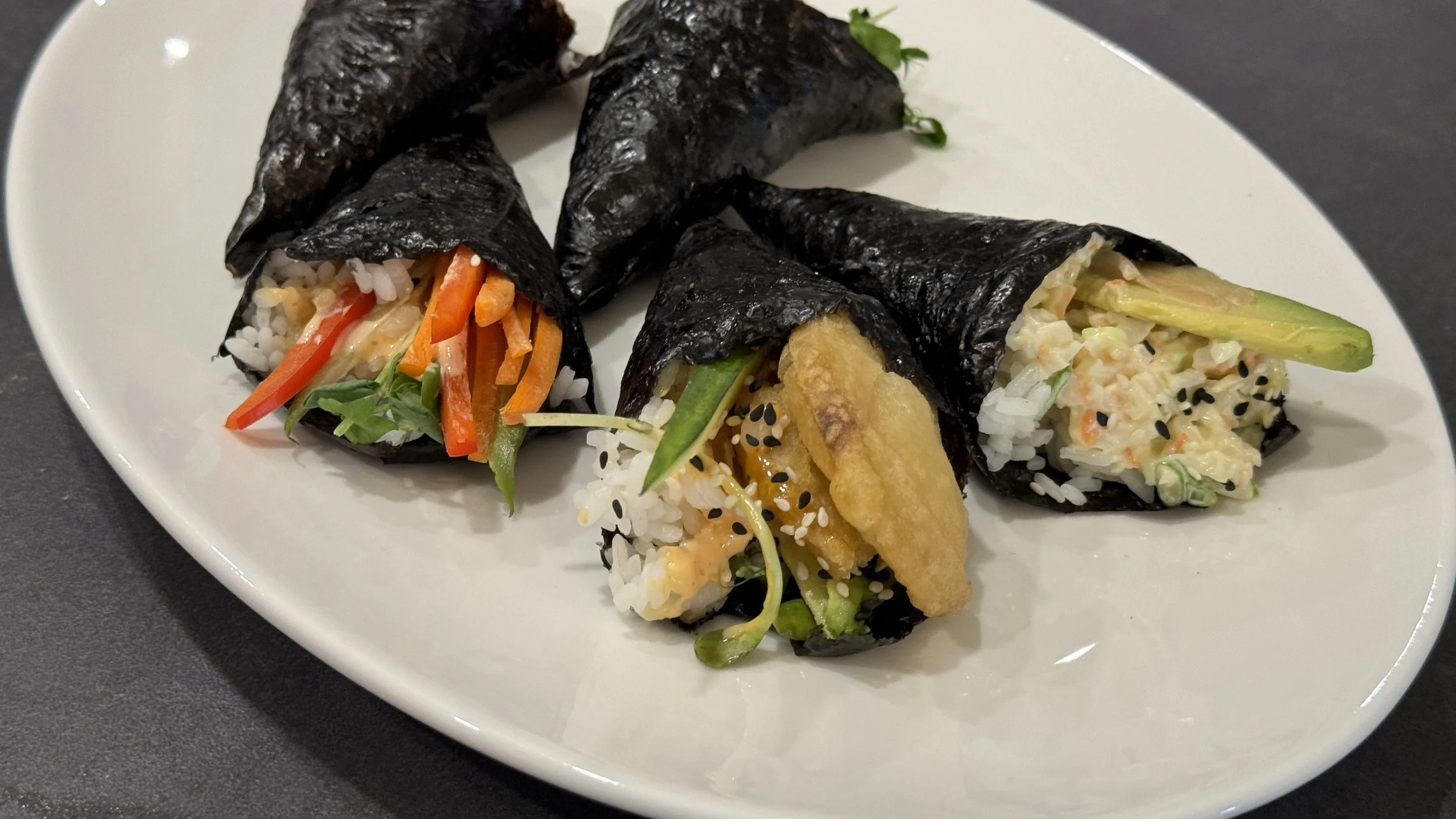 How to Make Sushi Cones - 5 Ways! — Cooking with Anadi