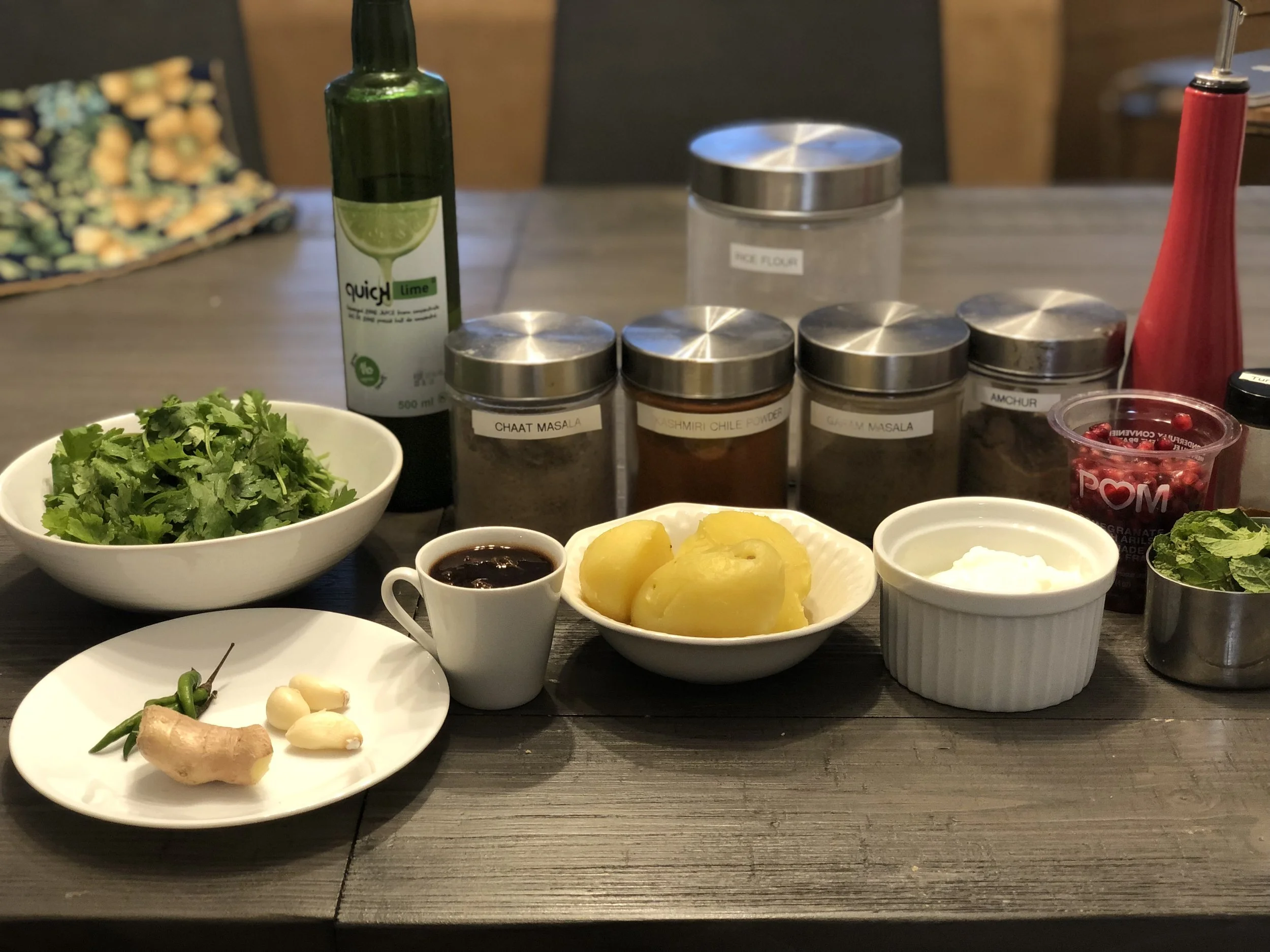 Crispy Aloo Tikki Chaat - Delhi Street-Style Potato Recipe — Cooking with Anadi