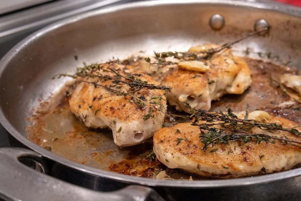 Succulent Pan-Fried Chicken Breast — Cooking with Anadi