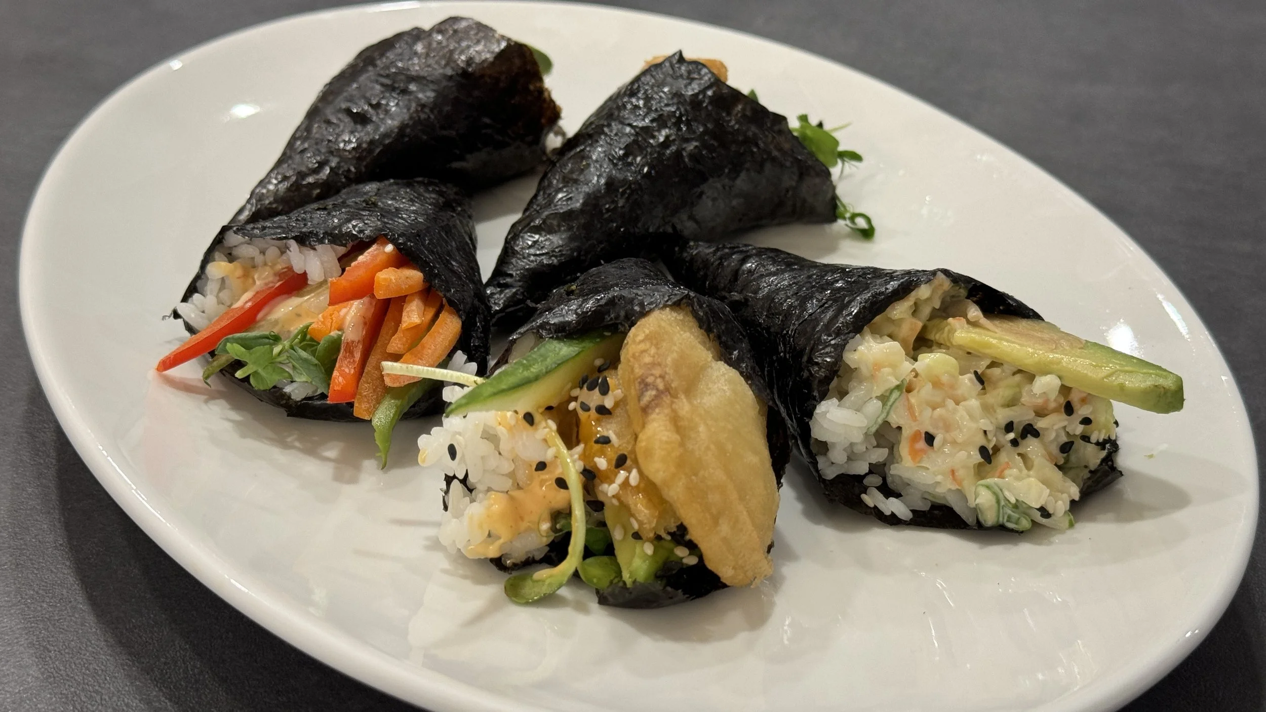 How to Make Sushi Cones - 5 Ways! — Cooking with Anadi