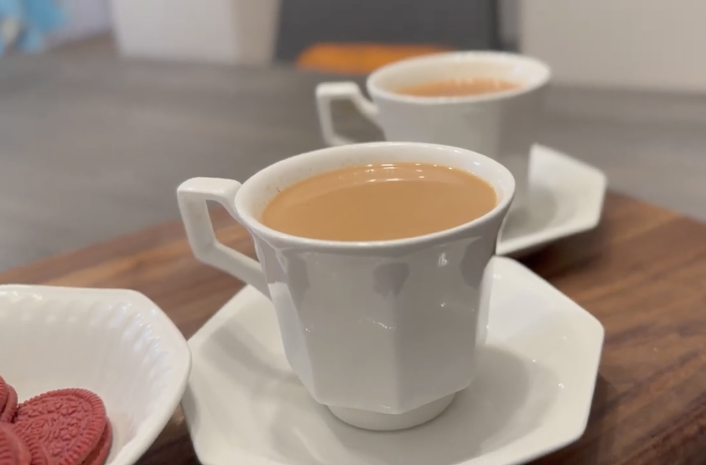 Indian Ginger Milk Tea - Adrak Chai Recipe — Cooking with Anadi