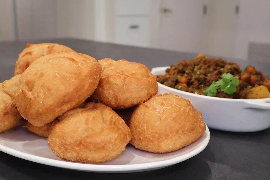 The BEST South African Vetkoek Recipe — Cooking with Anadi