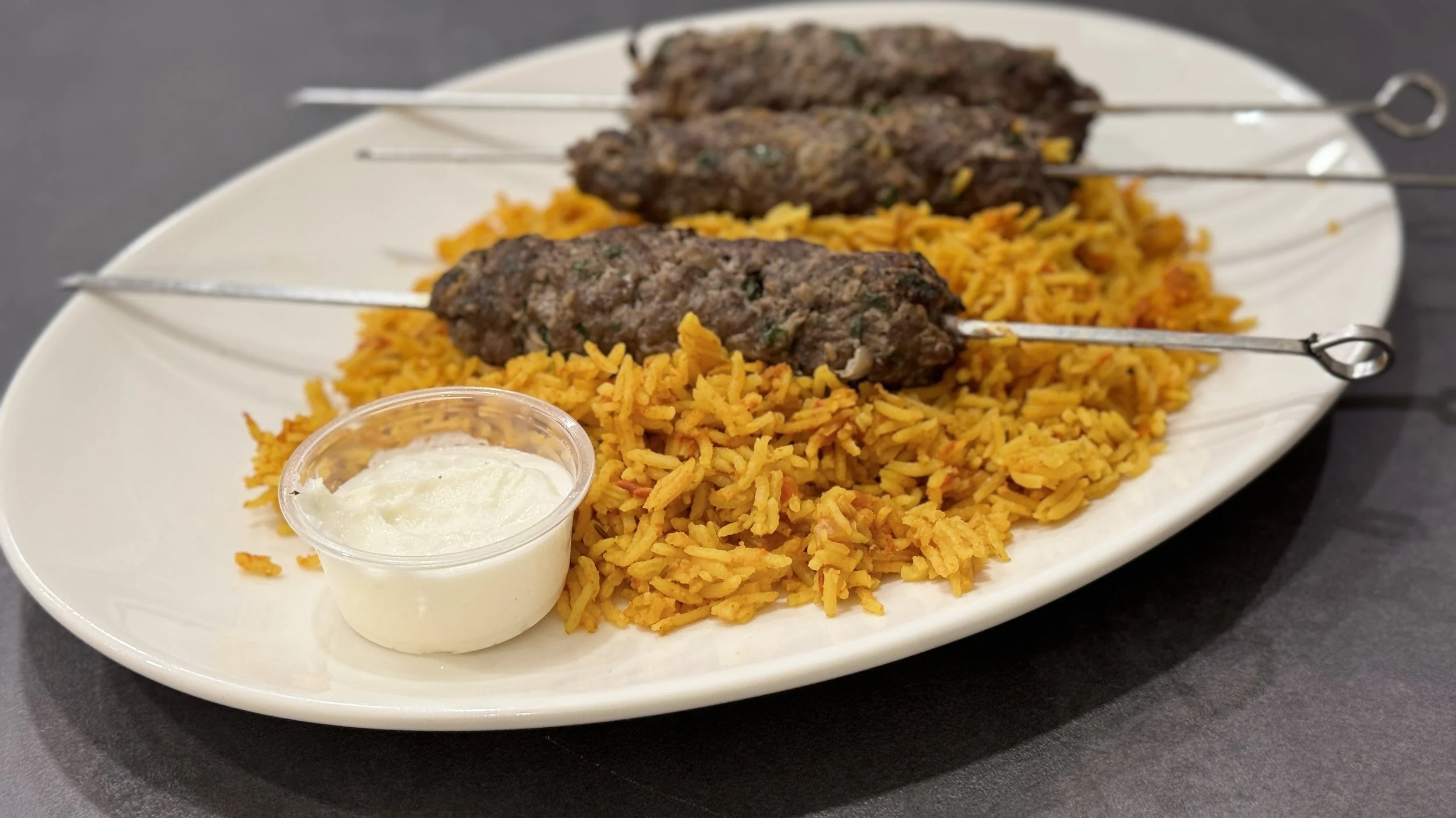 Lebanese Beef Kafta Skewers Recipe — Cooking with Anadi