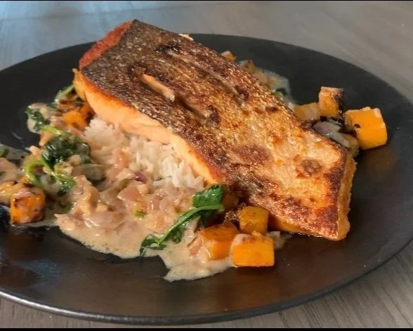 Ginataang Salmon - Filipino Salmon Stew in Coconut Milk — Cooking with ...
