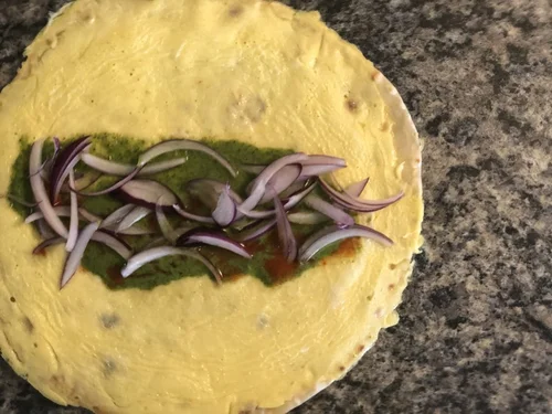 Street-Style Chicken Kathi Roll Recipe — Cooking with Anadi