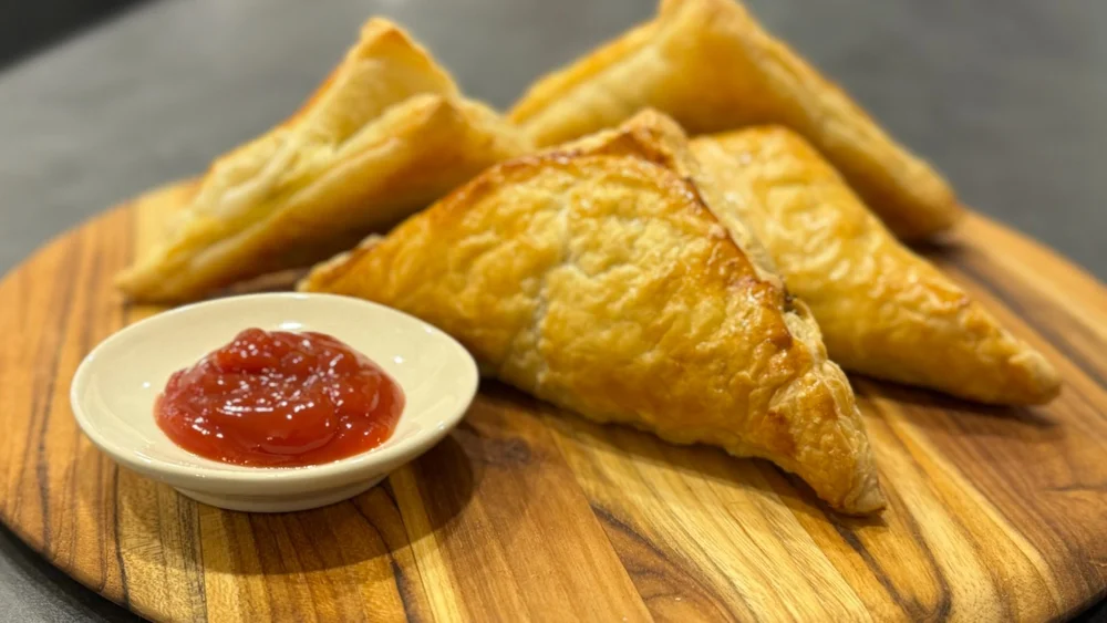 Indian Mushroom Puff Patties Recipe — Cooking with Anadi