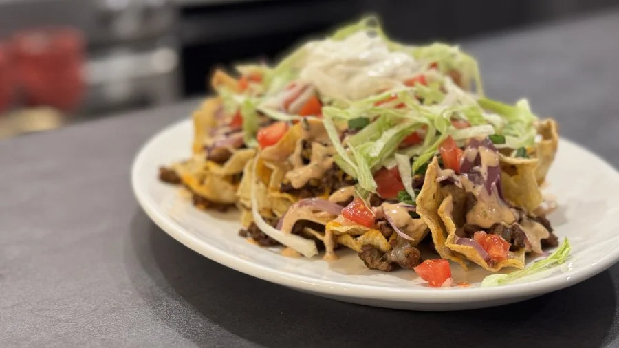 Loaded Cheeseburger Nachos Recipe — Cooking with Anadi