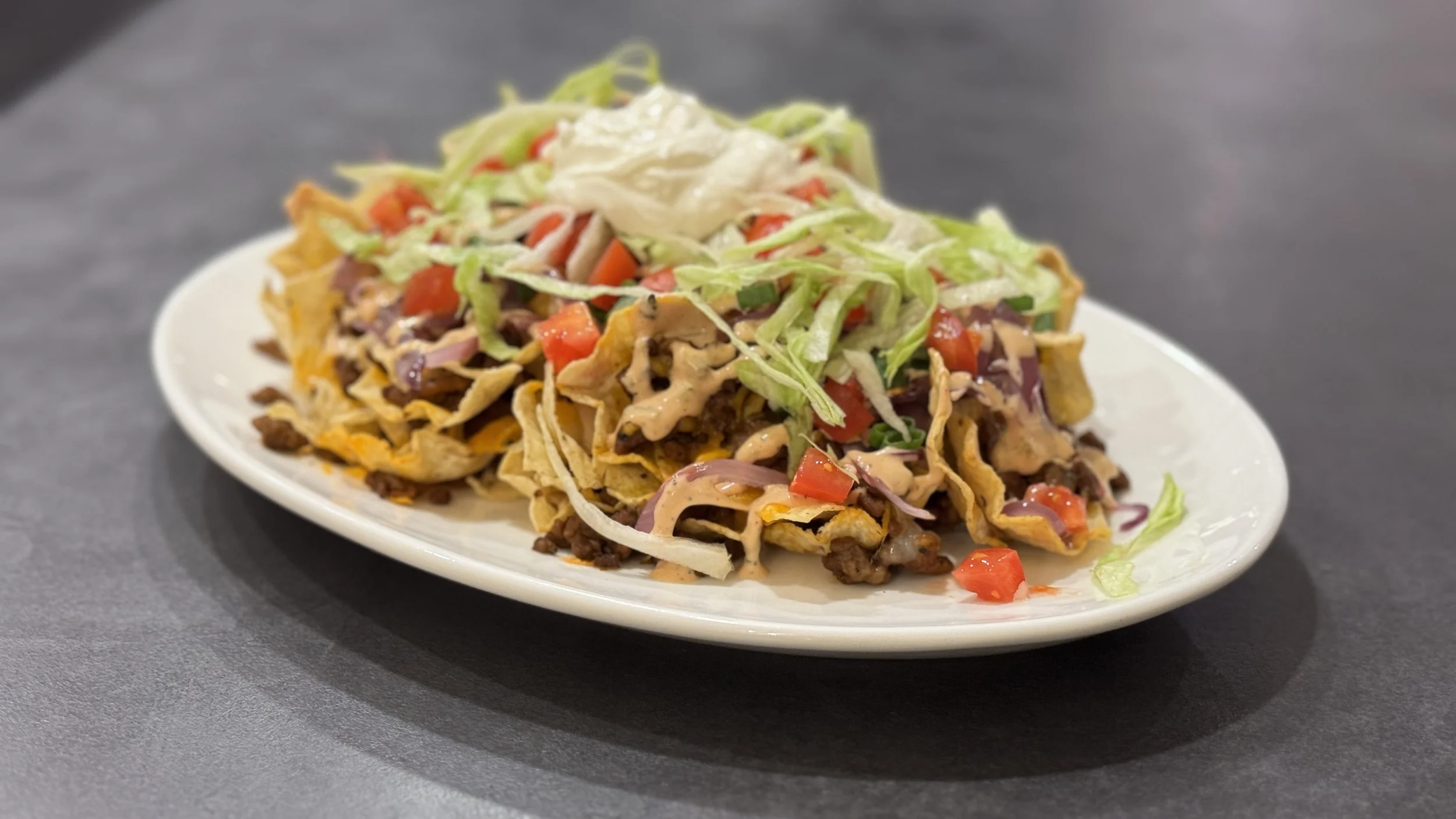 Crazy Loaded Cheeseburger Nachos Recipe (SO CHEESY!) — Cooking with Anadi