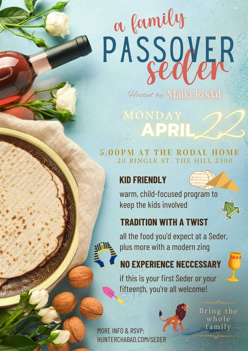 Events Calendar — Hunter Chabad
