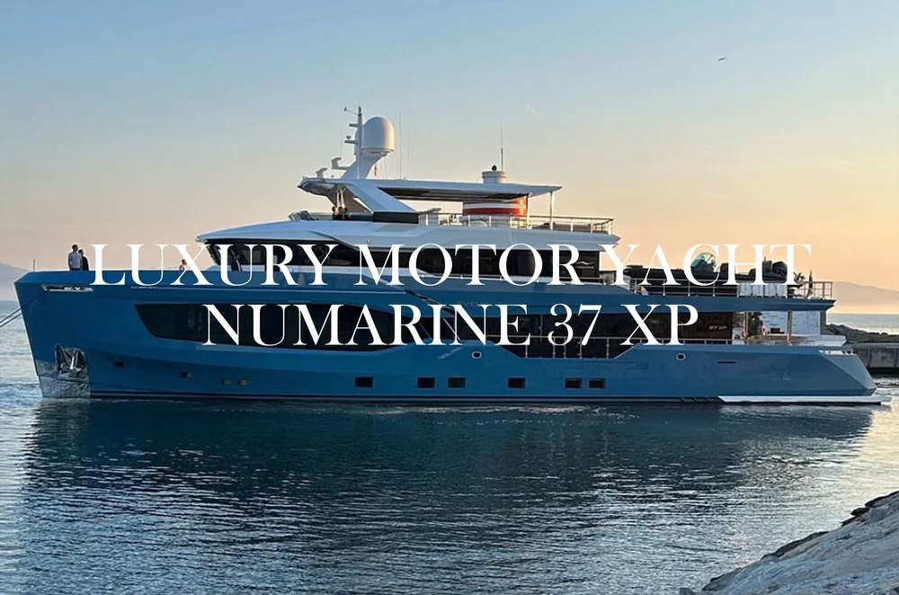 Luxury Motor Yacht Numarine 37 XP — TODD ANTHONY DESIGN