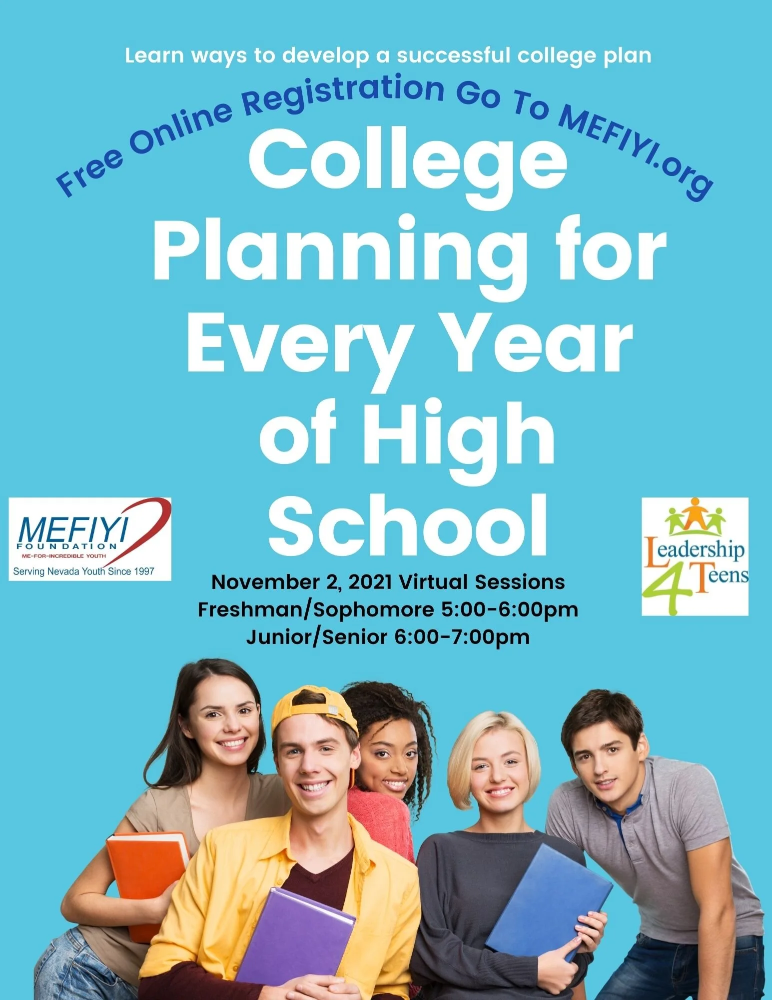 College Planning Series(Freshman & Sophomores) — MEFIYI