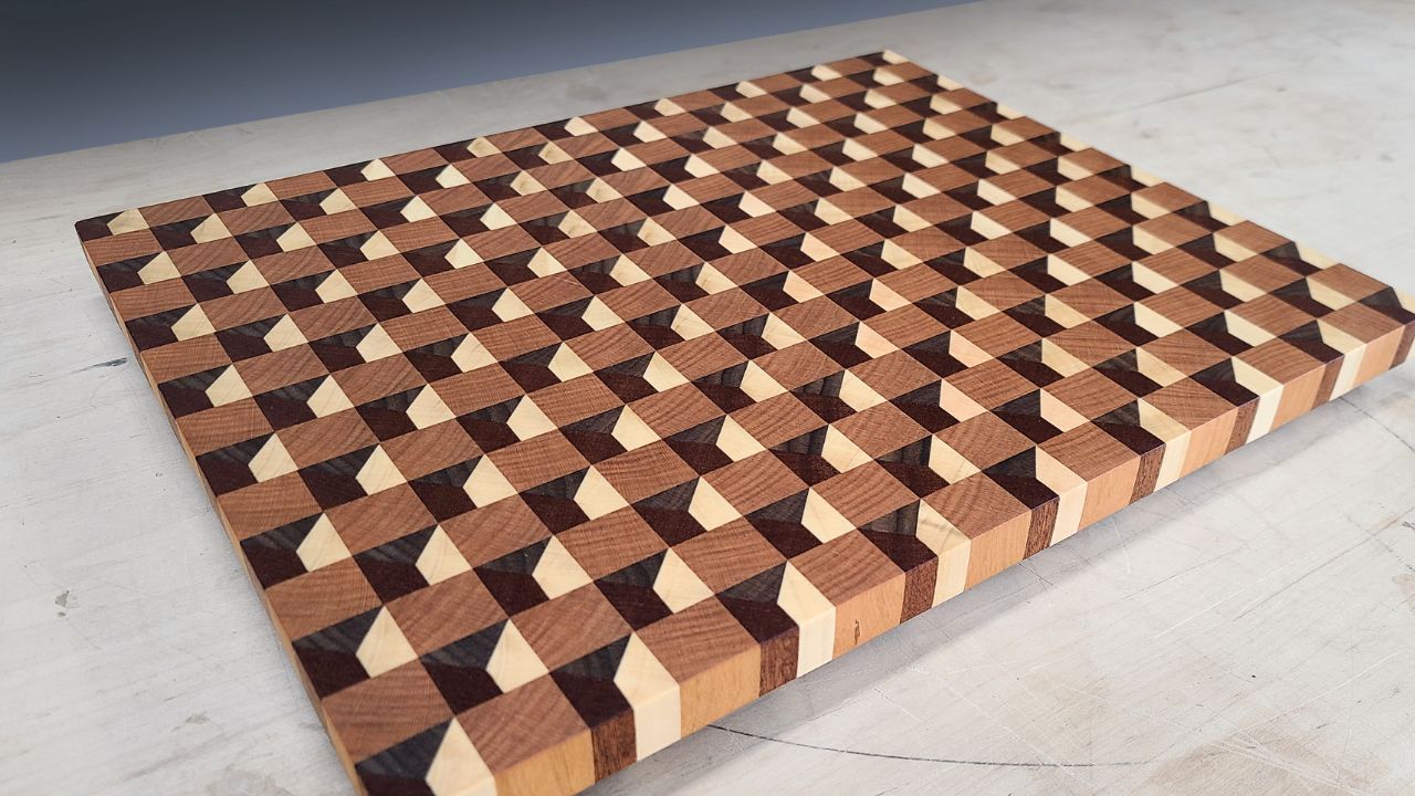 How to Make a 3D Wood Cutting Board