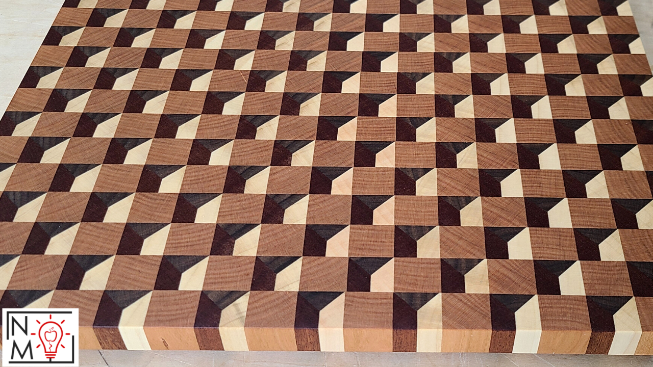 Make a 3D Cutting Board (Step by Step) — NEWTON MAKES
