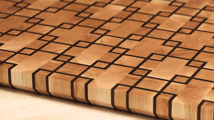 Houndstooth Pattern Cutting Board Plans — NEWTON MAKES