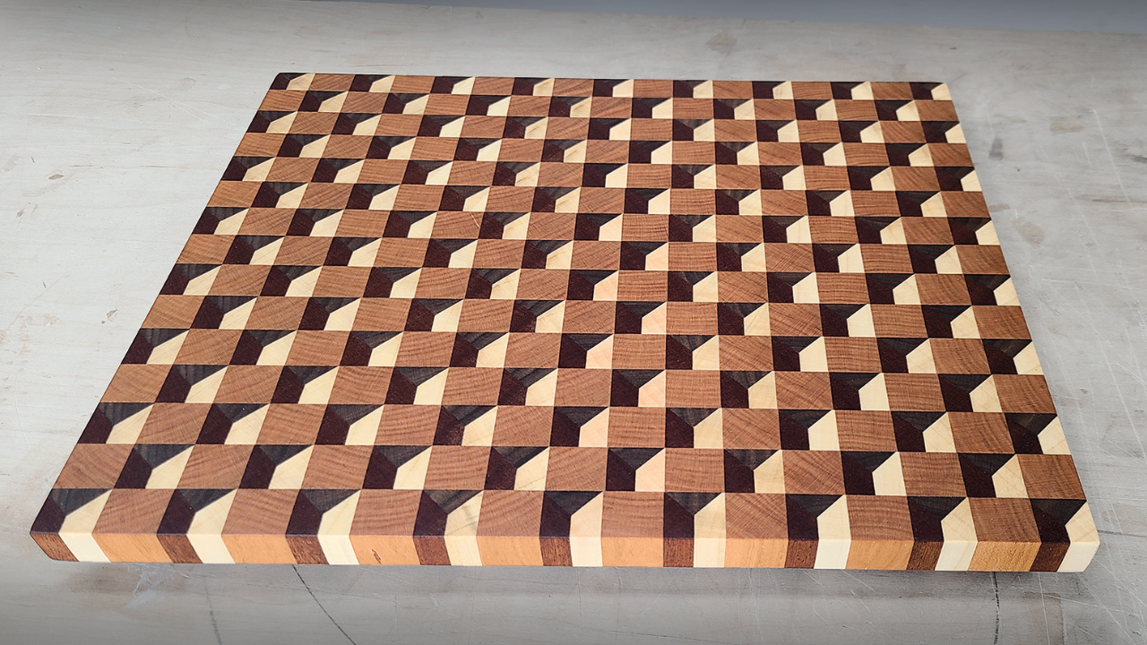 How to Make a 3D Wood Cutting Board