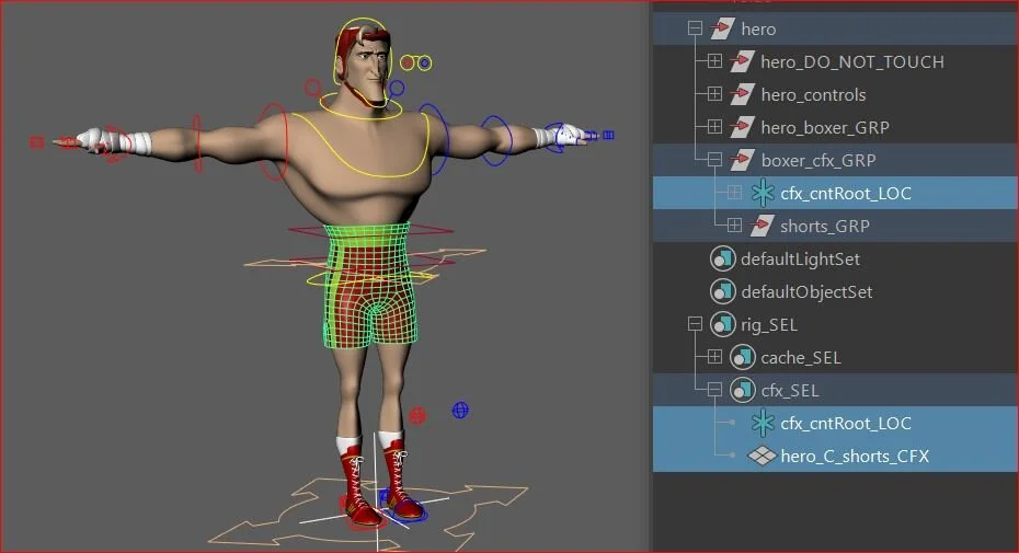 Animation Rig Preparation — samuel walsh | vfx