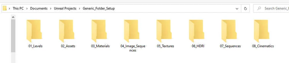 Easy Content Folders — samuel walsh | vfx