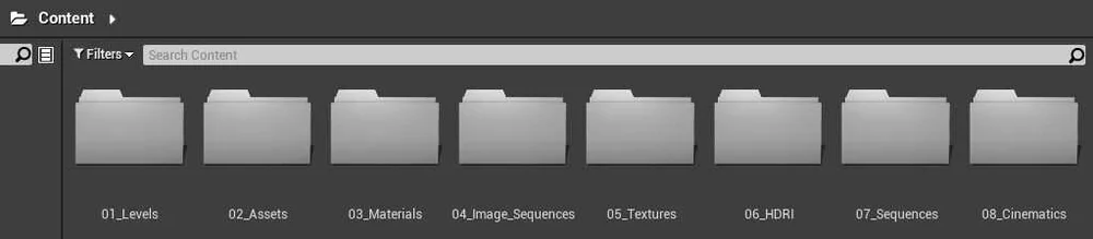 Easy Content Folders — samuel walsh | vfx