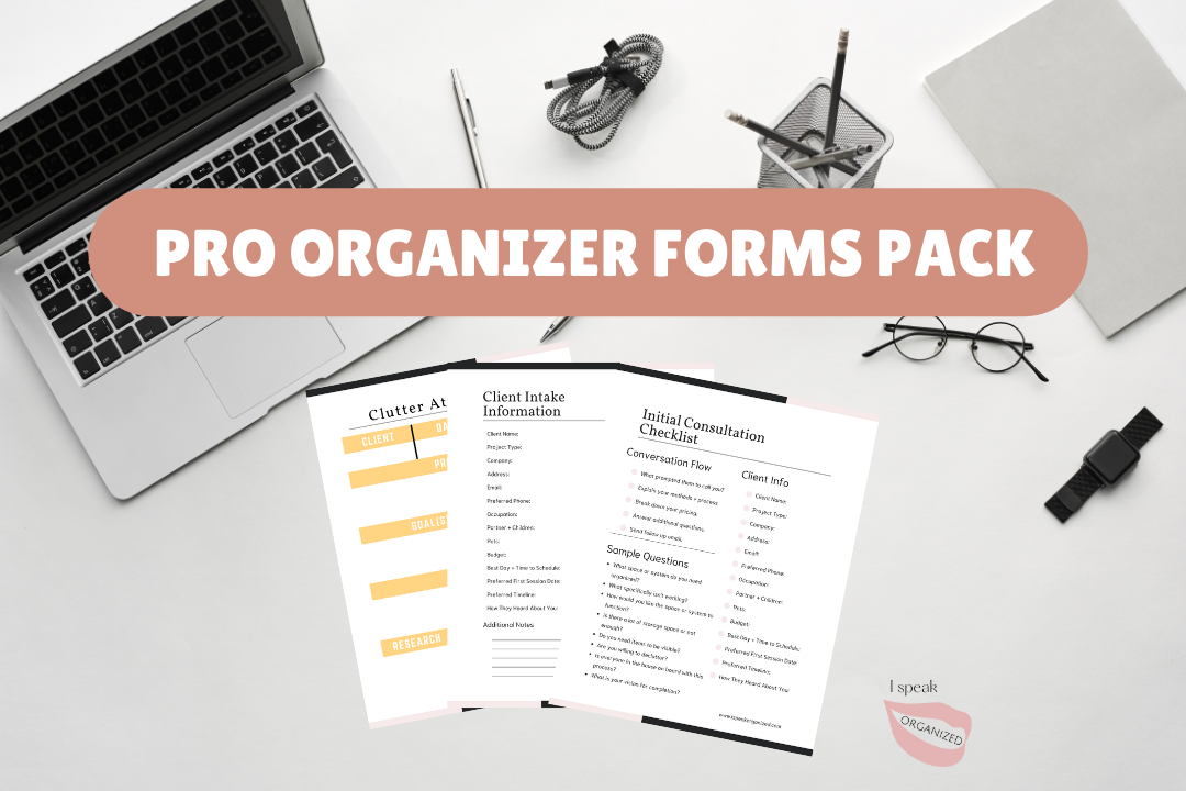 Become a Professional Organizer — I Speak Organized