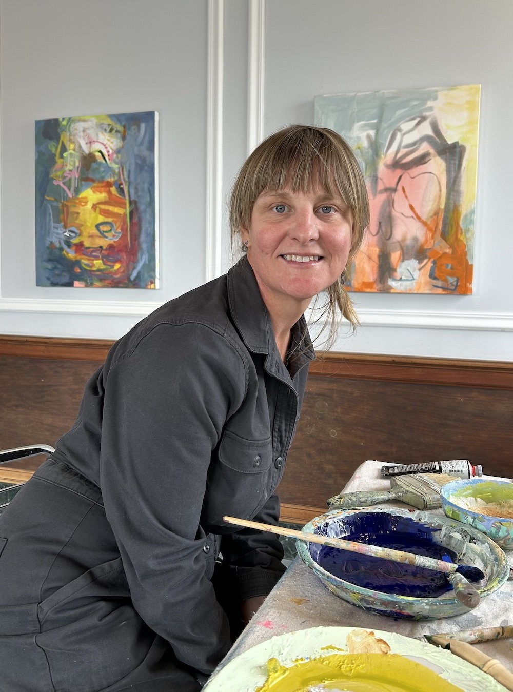 Abstract Representational Paintings