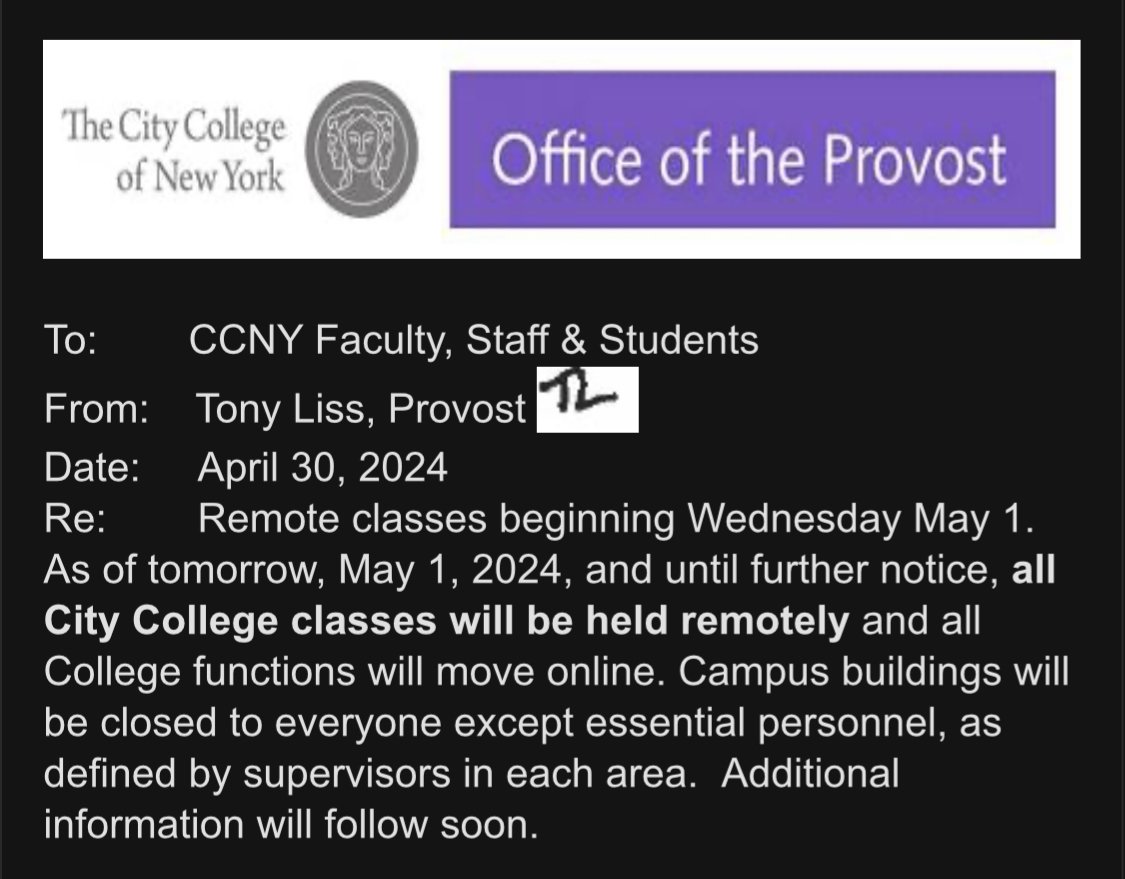 City College announces remote classes beginning Wednesday as CUNY ...