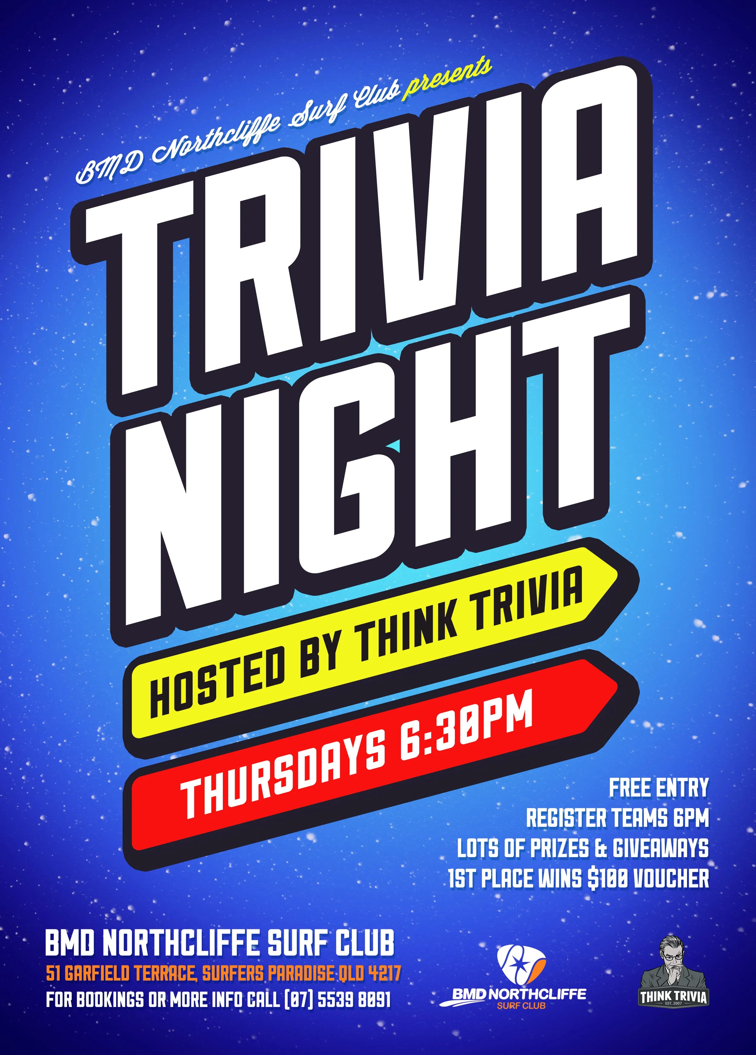 Think Trivia Weekly Events — Think Trivia