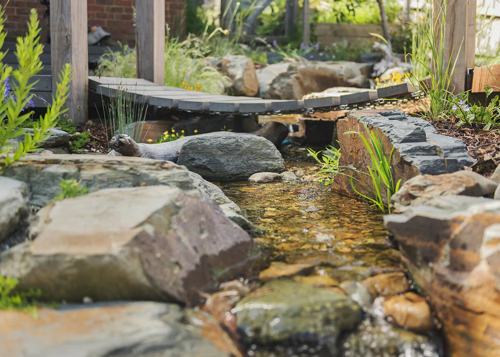 Natural ponds & water features — Ben Hutchinson Landscapes – Native ...