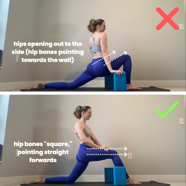Proper Pelvic Position for Hip Flexor Stretches — Dani Winks Flexibility