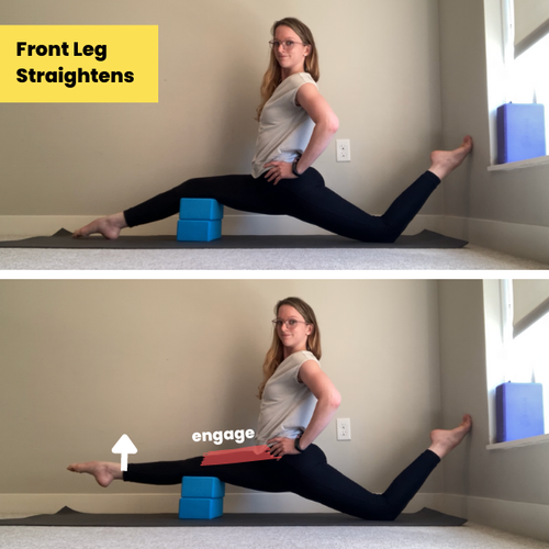 7 Oversplit Preparation Drills for Active Front Split Flexibility — Dani Winks Flexibility