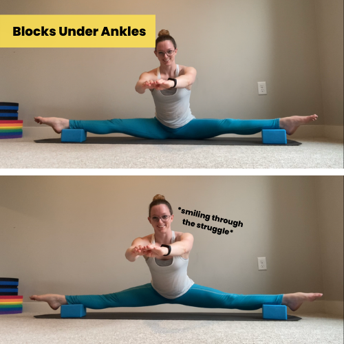 How To: Active Straddle Hover — Dani Winks Flexibility