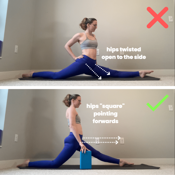 Proper Pelvic Position for Hip Flexor Stretches — Dani Winks Flexibility