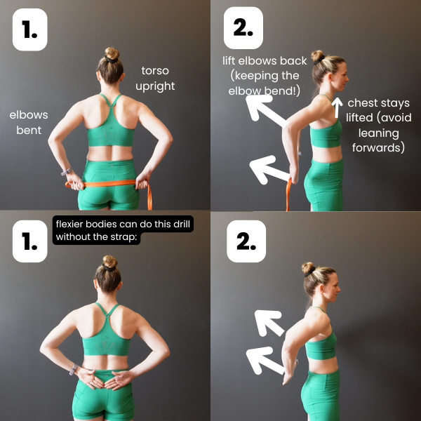 Working Towards “Cow Face Pose” Arms Rear Hand Clasp — Dani Winks ...