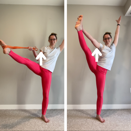How to Do a Y Scale Leg Hold — Dani Winks Flexibility