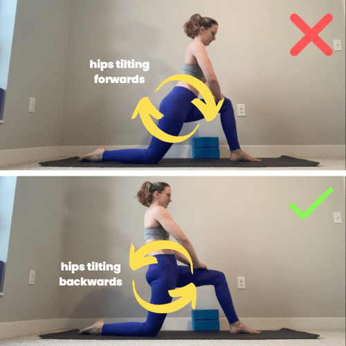 Proper Pelvic Position for Hip Flexor Stretches — Dani Winks Flexibility