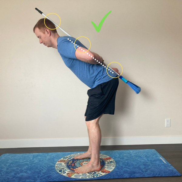 Struggling to Keep Your Back “Flat” in a Forward Fold? 5 Tips to Hinge ...