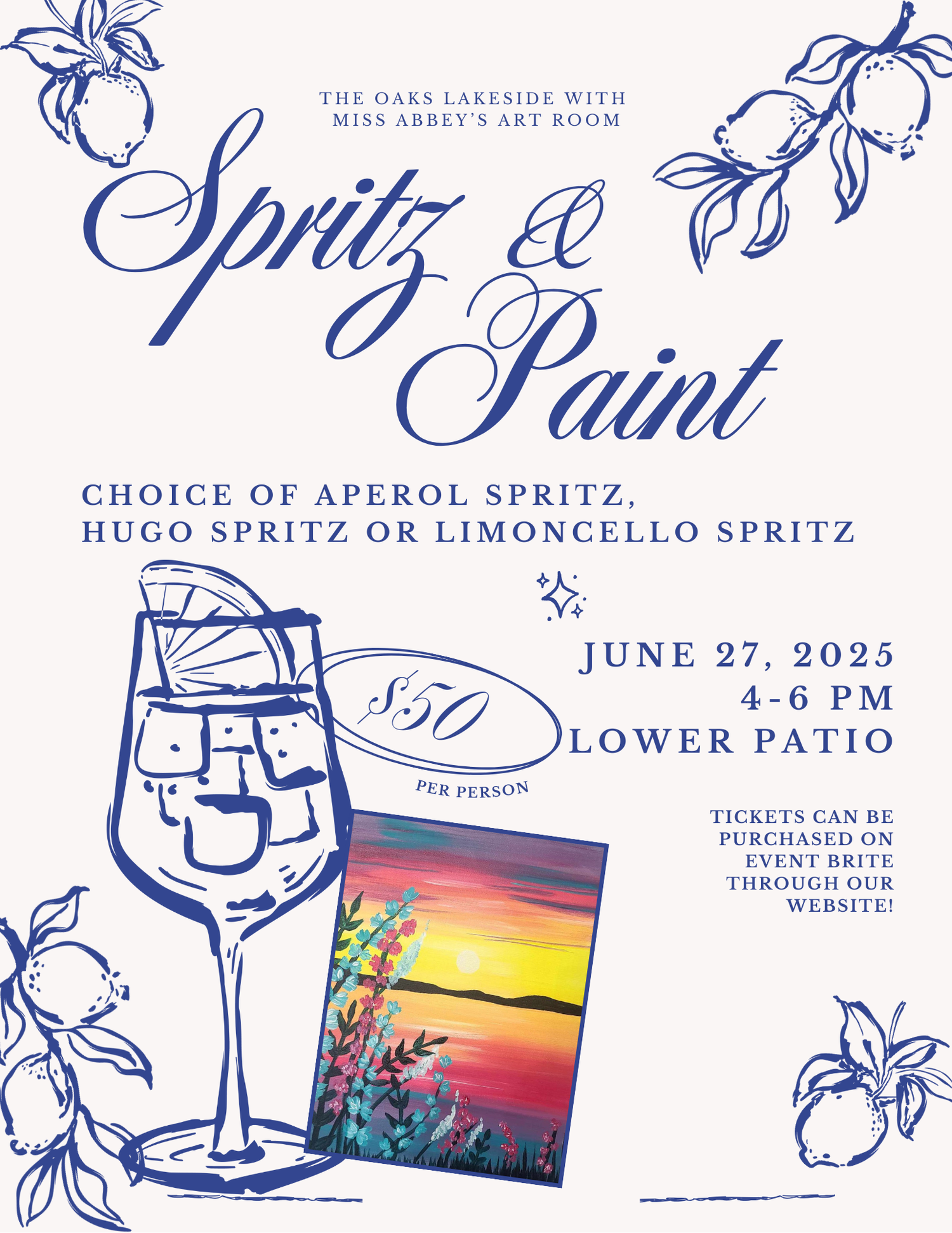 Spritz & Paint — The Oaks