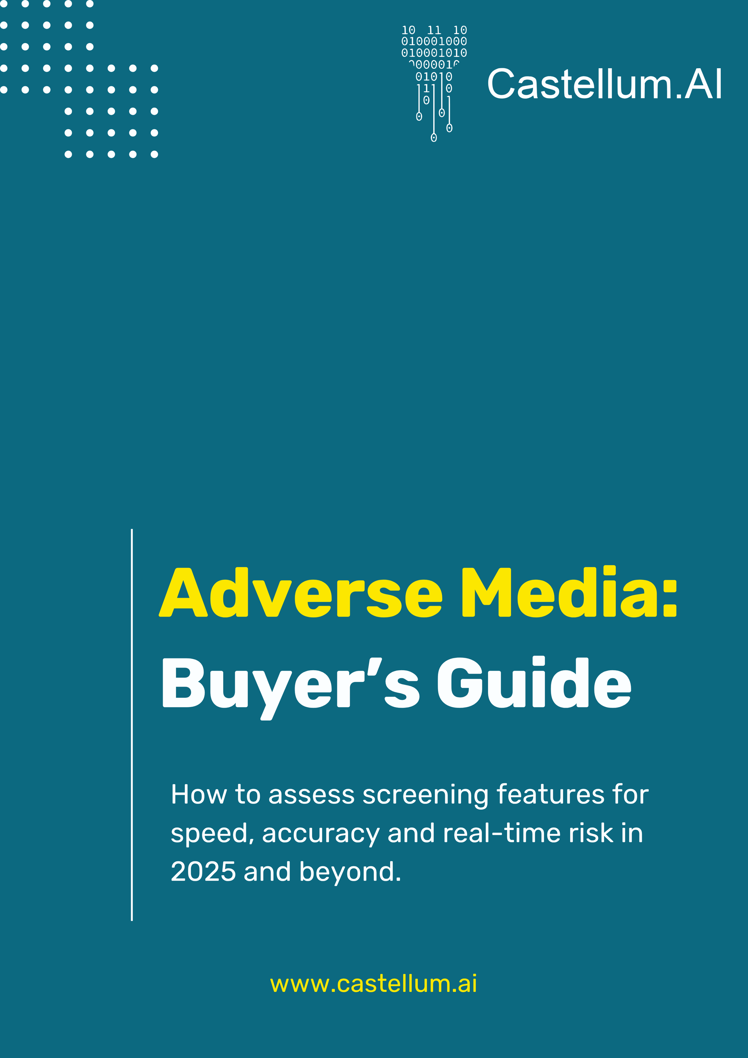 How to Choose the Best Adverse Media Screening Tool — Castellum.AI
