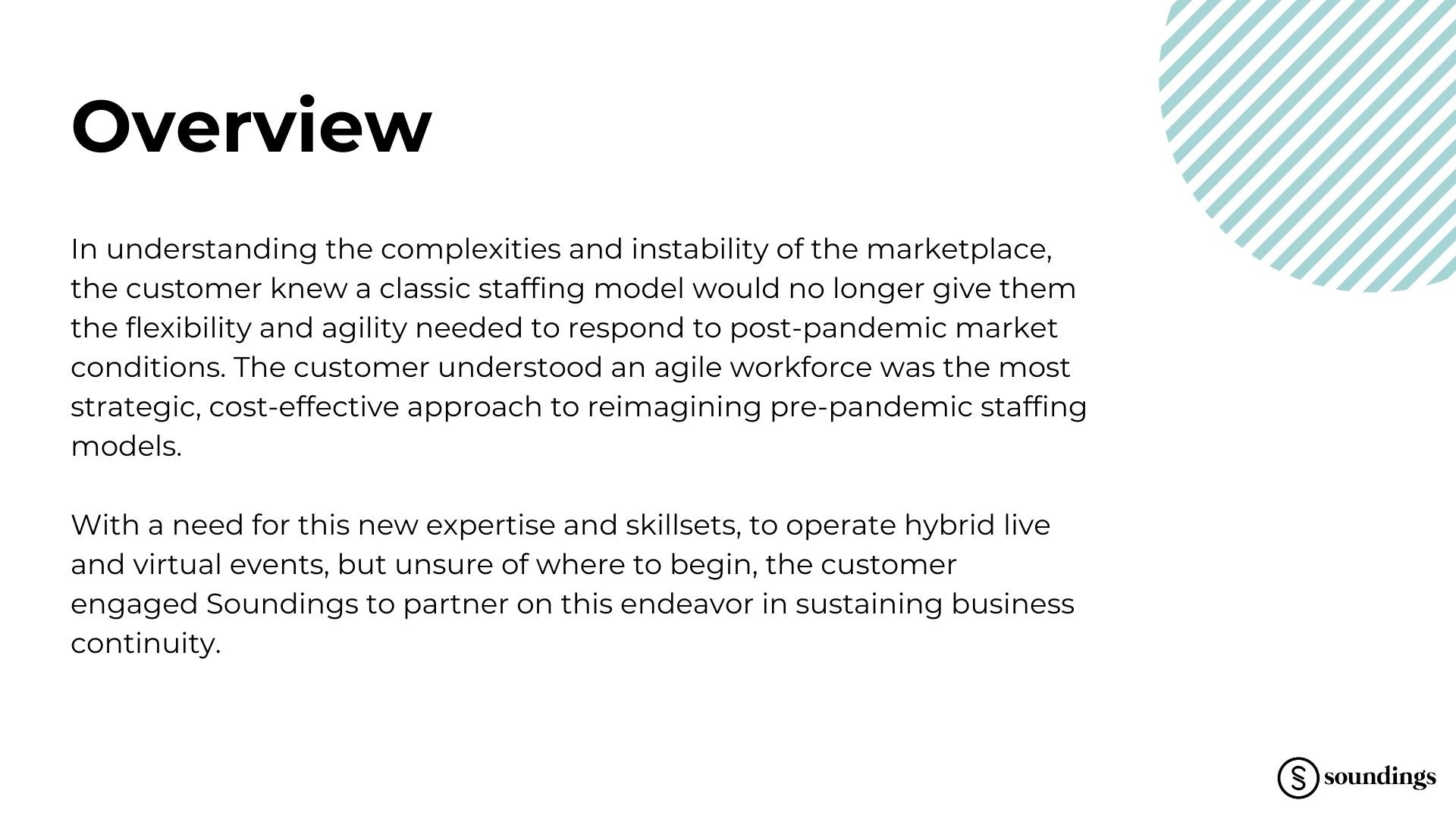 Case Study: Designing & Implementing an Agile Staffing Model ...