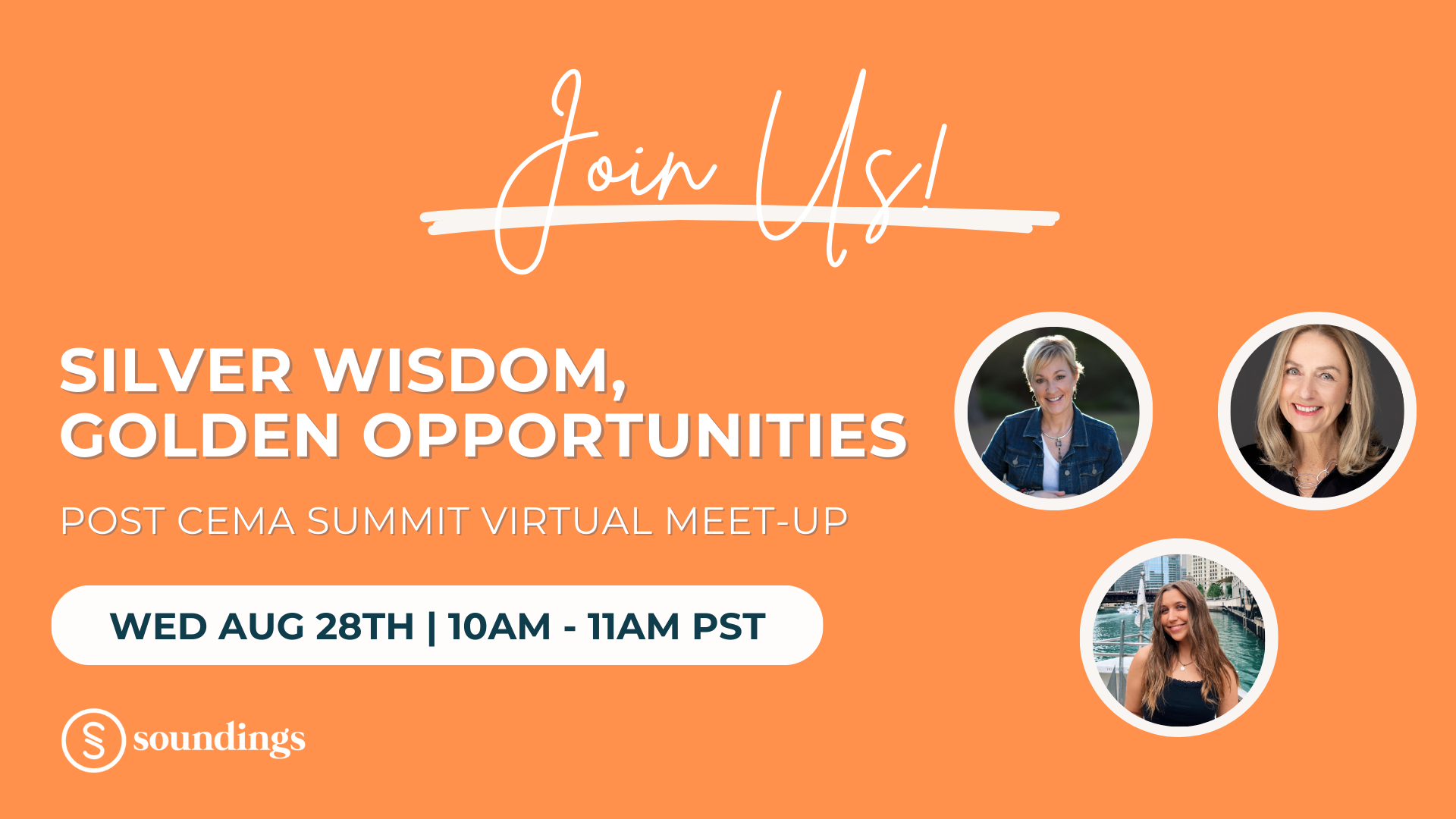 Silver Wisdom, Golden Opportunities - Post CEMA Summit Virtual Meet Up ...