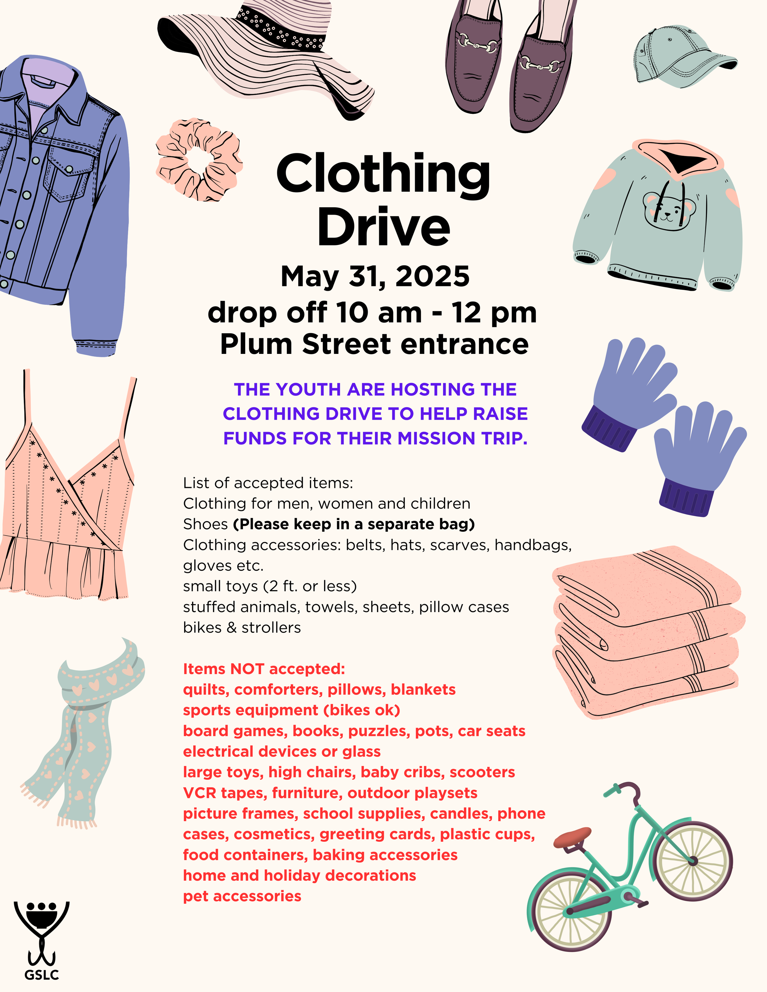 Clothing Drive — Good Shepherd Lutheran Church