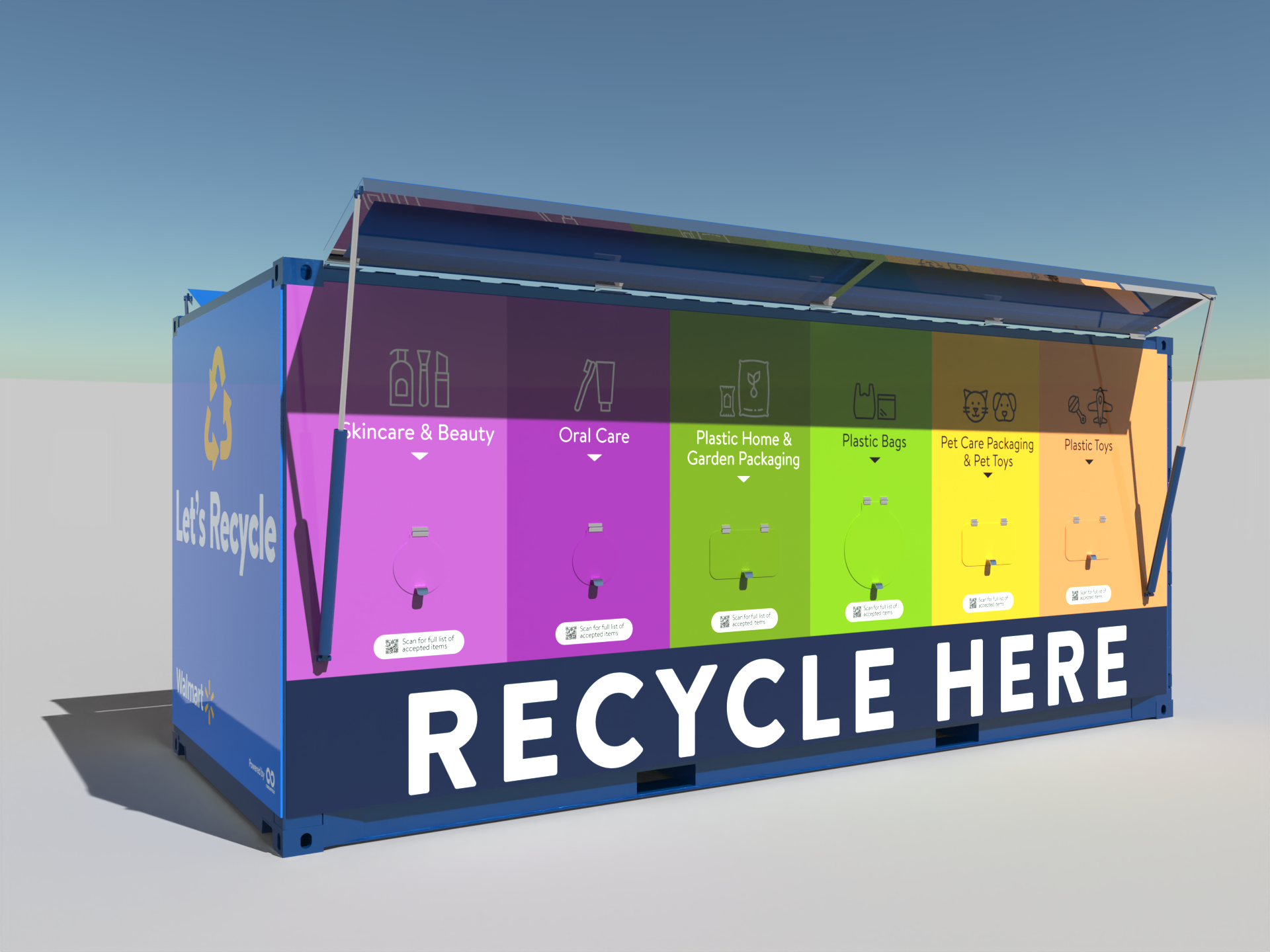 Recycling Hub — Evan Udelsman
