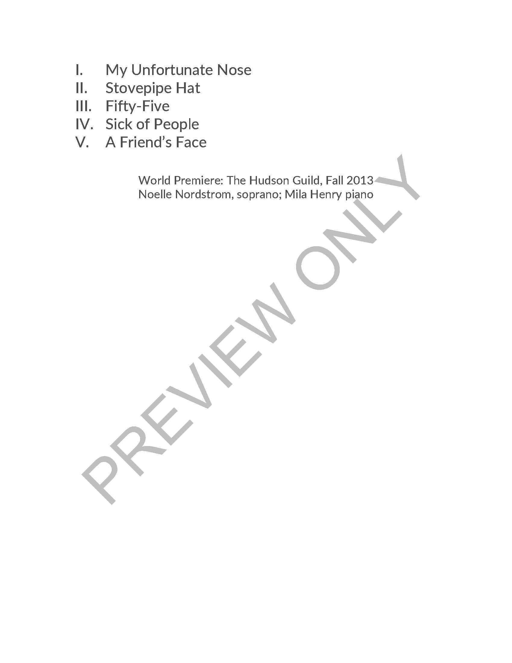 STORE — RACHEL J. PETERS | Composer/Librettist