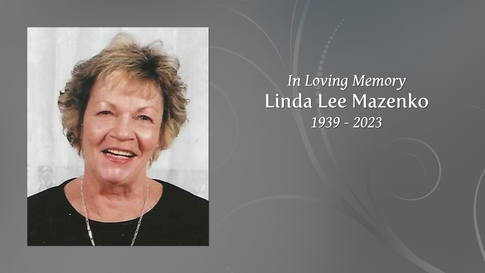 Obituary for Linda Lee Mazenko — Wade Funeral Home