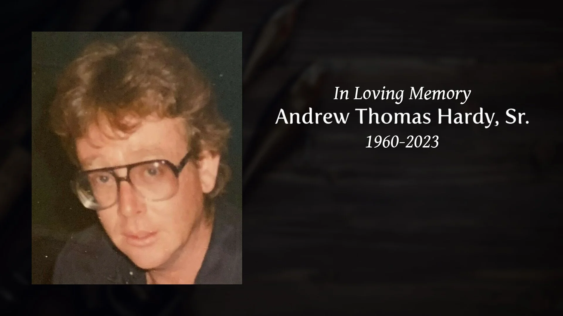 Obituary for Andrew Thomas Hardy, Sr. — Wade Funeral Home