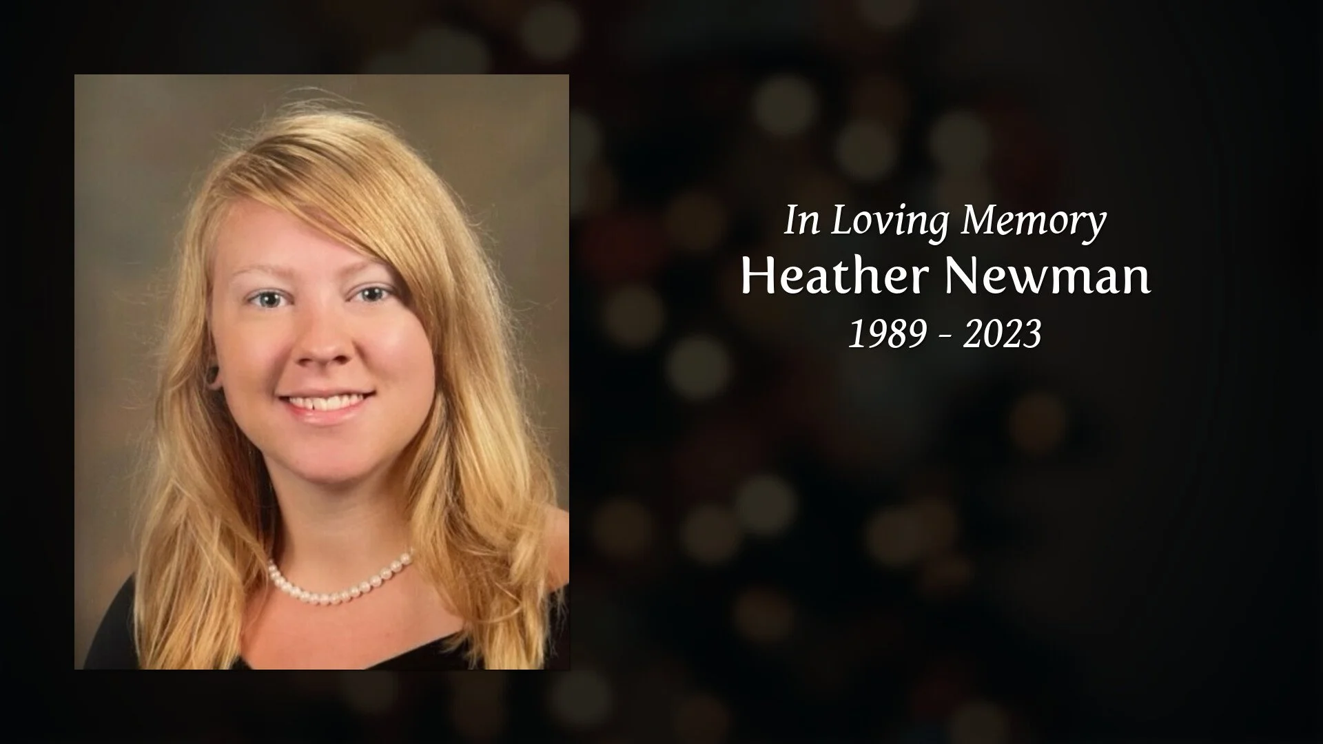 Obituary for Heather Newman — Wade Funeral Home