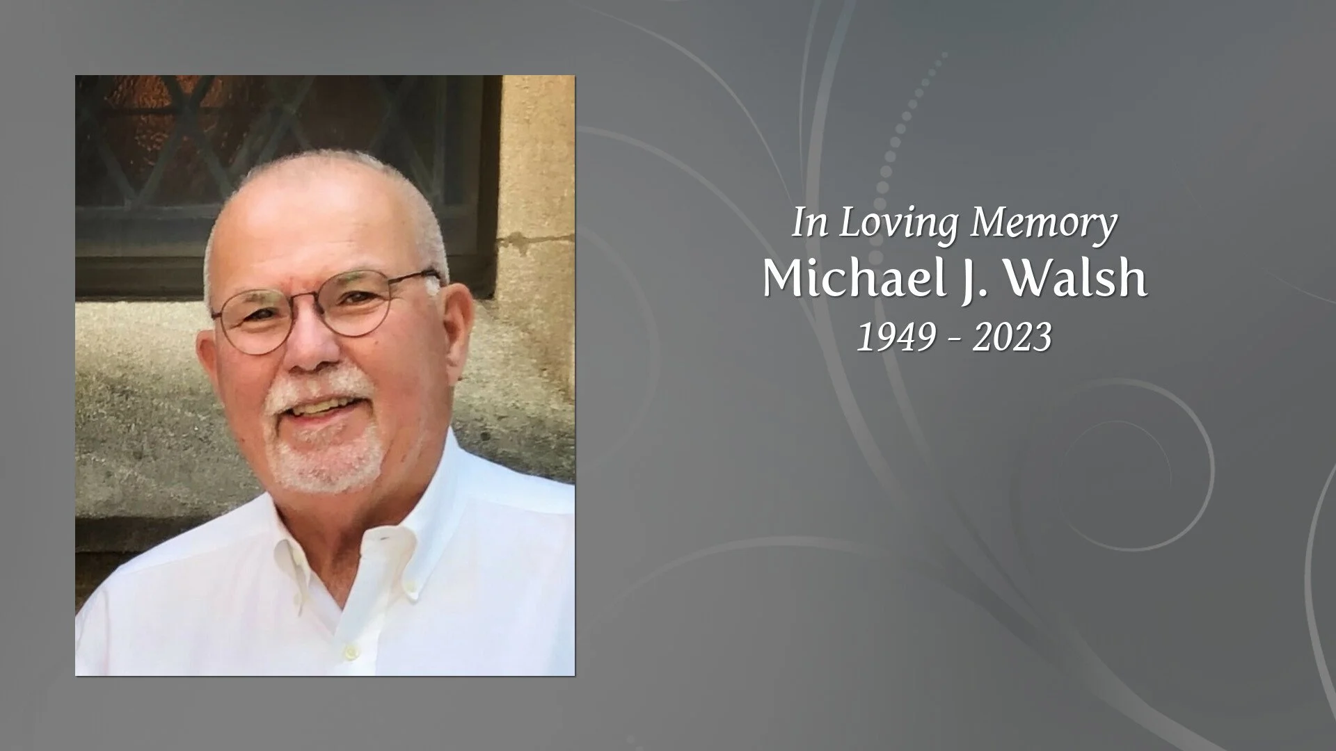 Obituary for Michael J. Walsh — Wade Funeral Home