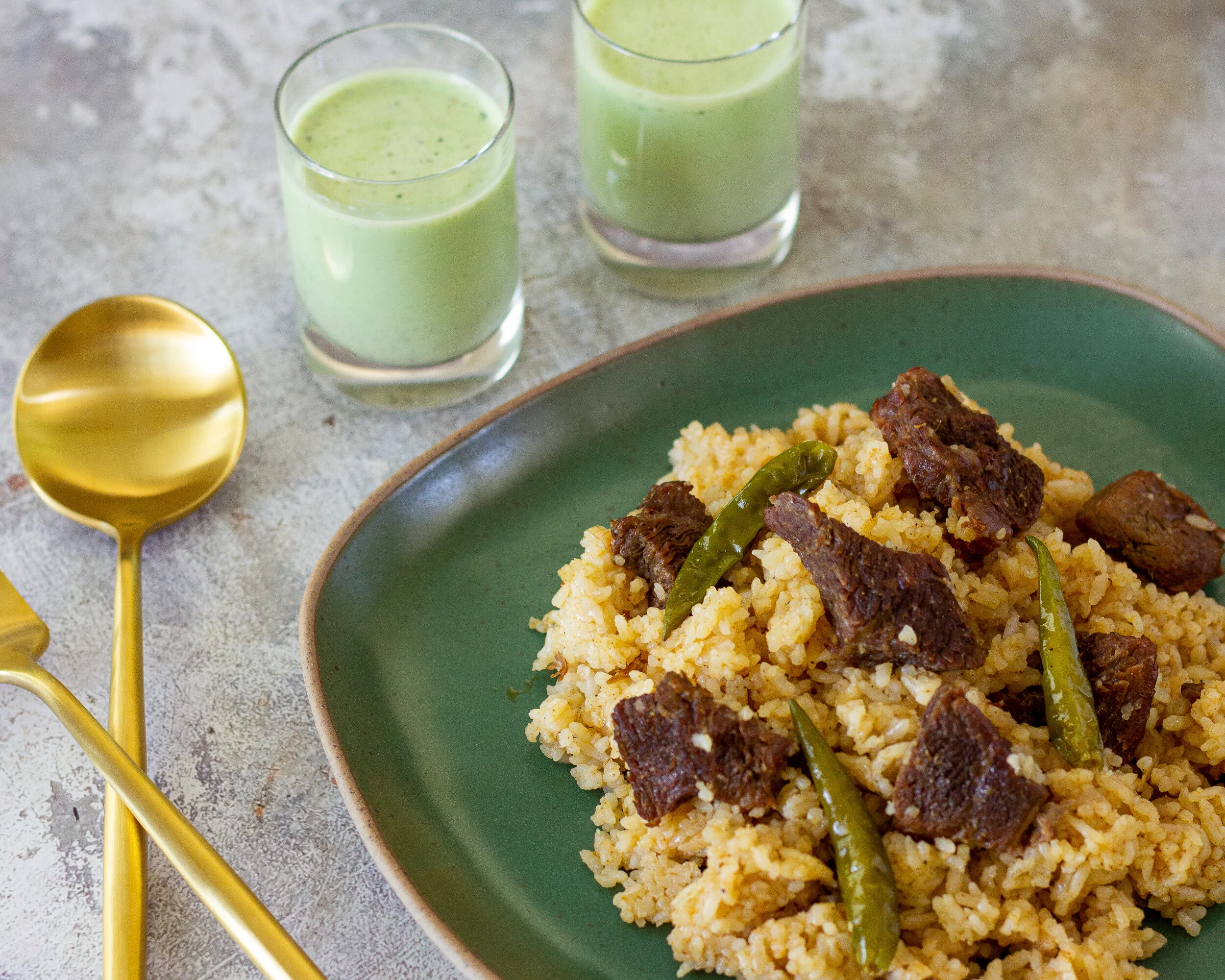 Puran Dhakar Tehari | Bangladeshi Spicy Meat Pilaf | Hajir Biryani ...