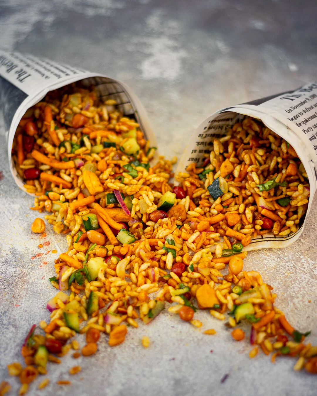 Jhalmuri | Spicy Puffed Rice | Bangladeshi Street Food — The Spice Odyssey